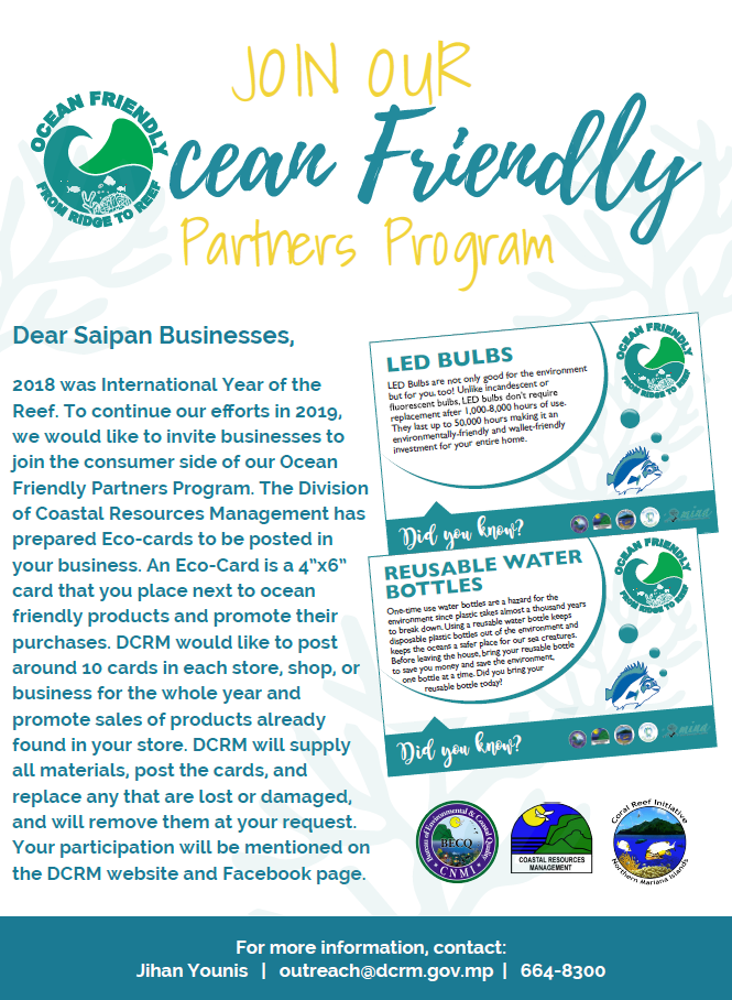 Garapan Clean Water Campaign – Division of Coastal Resources Management